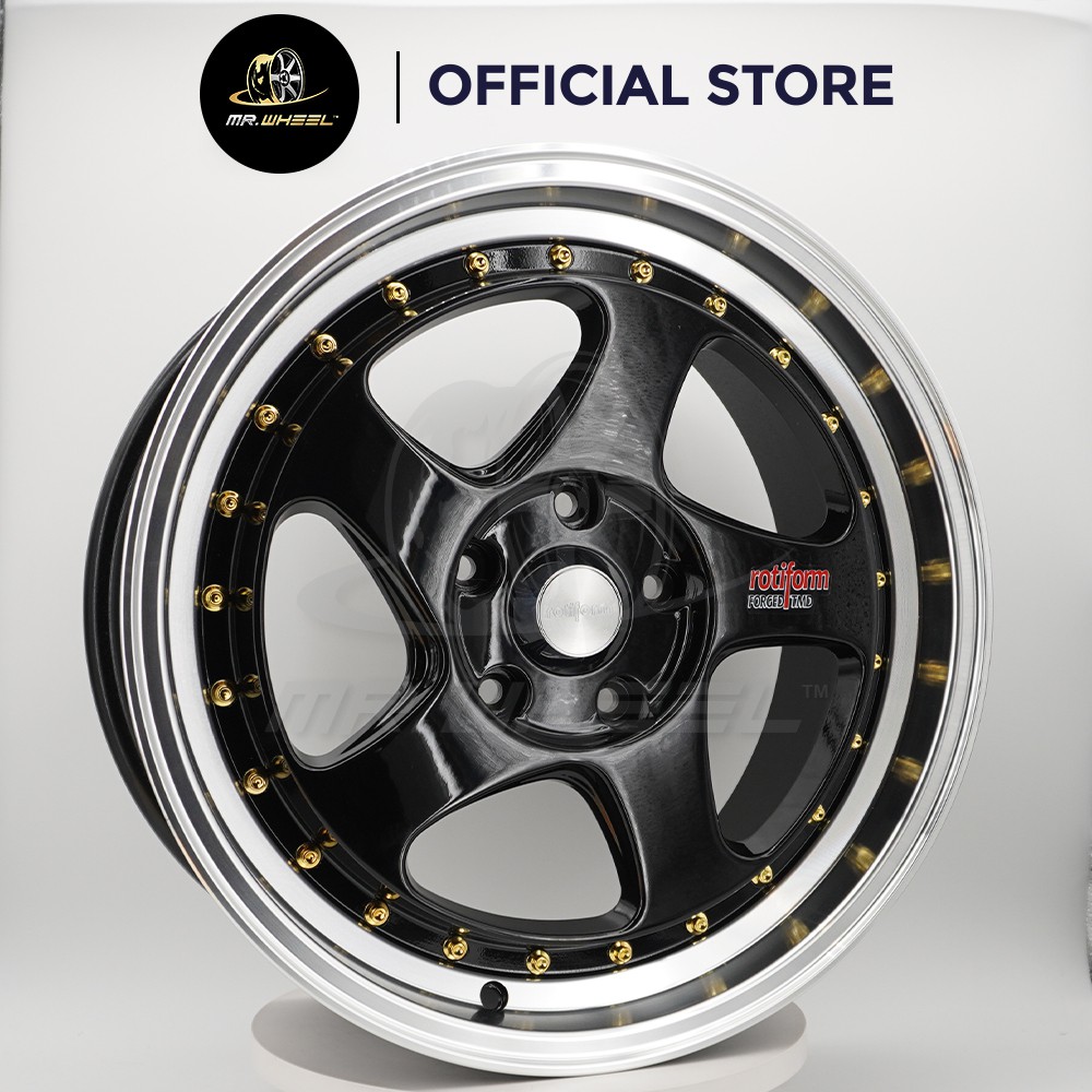 New Sport Rim ROTIFORM ROTIAH01 17x7.5 5x114.3 ET35 17 inch 17 inci Mr ...