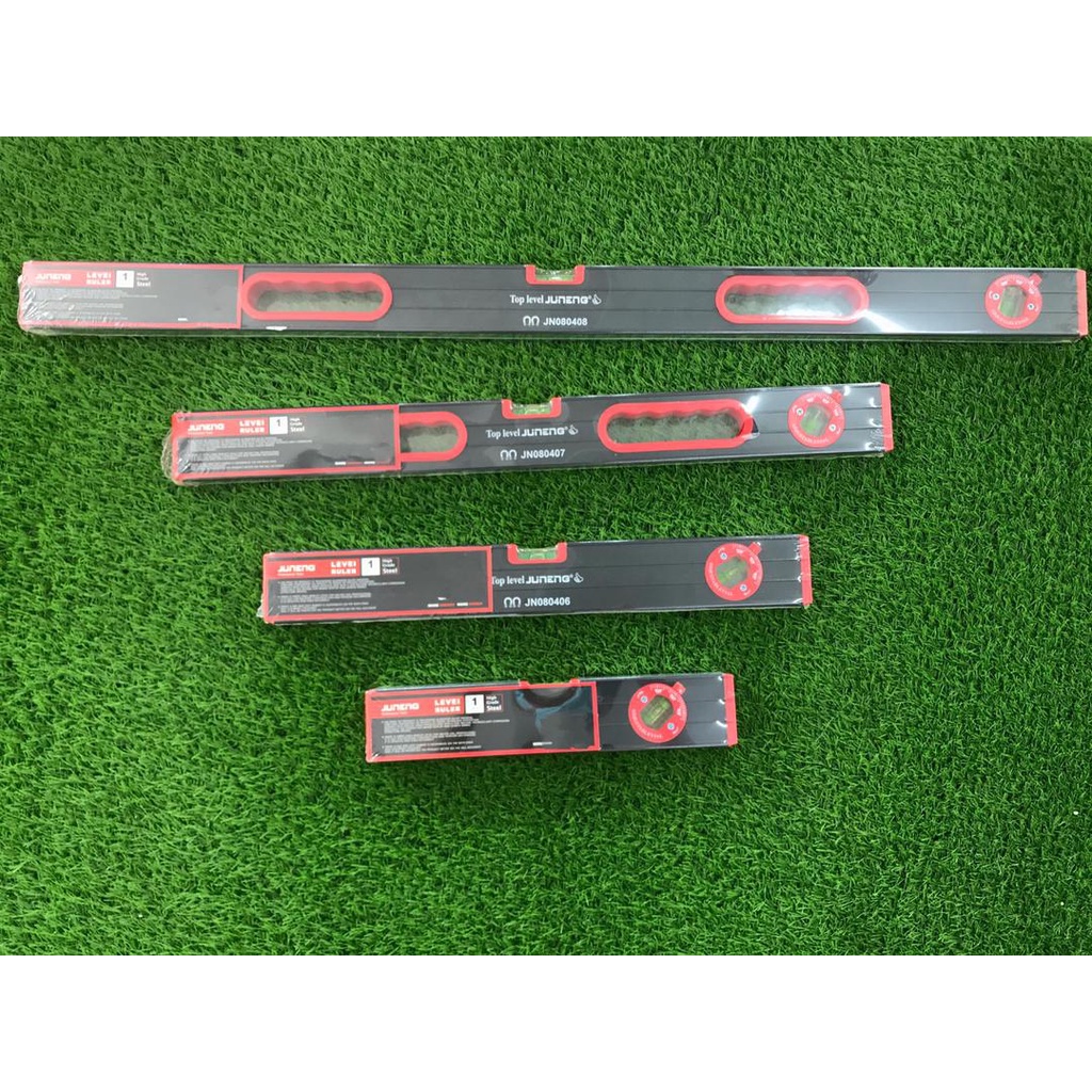 JUNENG WISEUP WATER LEVEL RULER C/W MAGNETIC (12"/30CM & 18"/45CM & 24 ...