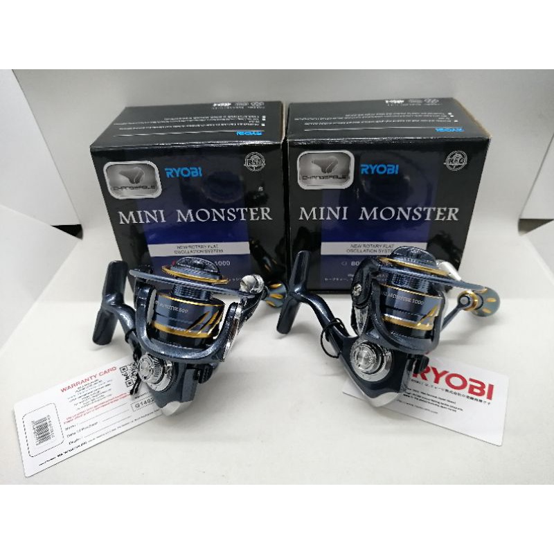 Ryobi Mini Monster 800 & 1000 Spinning Reel | Shopee Malaysia