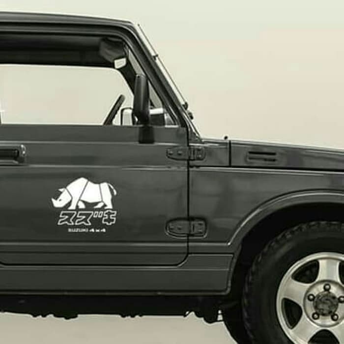 Ps Sticker Suzuki Rhino Jimny 4x4 Off Road Cutting Sticker Car Body ...