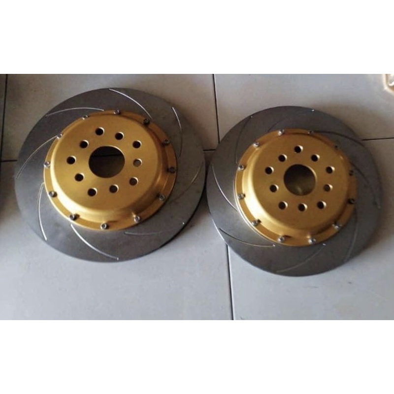 NEW Rotor 3 Piece 330mm 5x100/114.3 untuk Brembo 2 pot & seangkatan ...