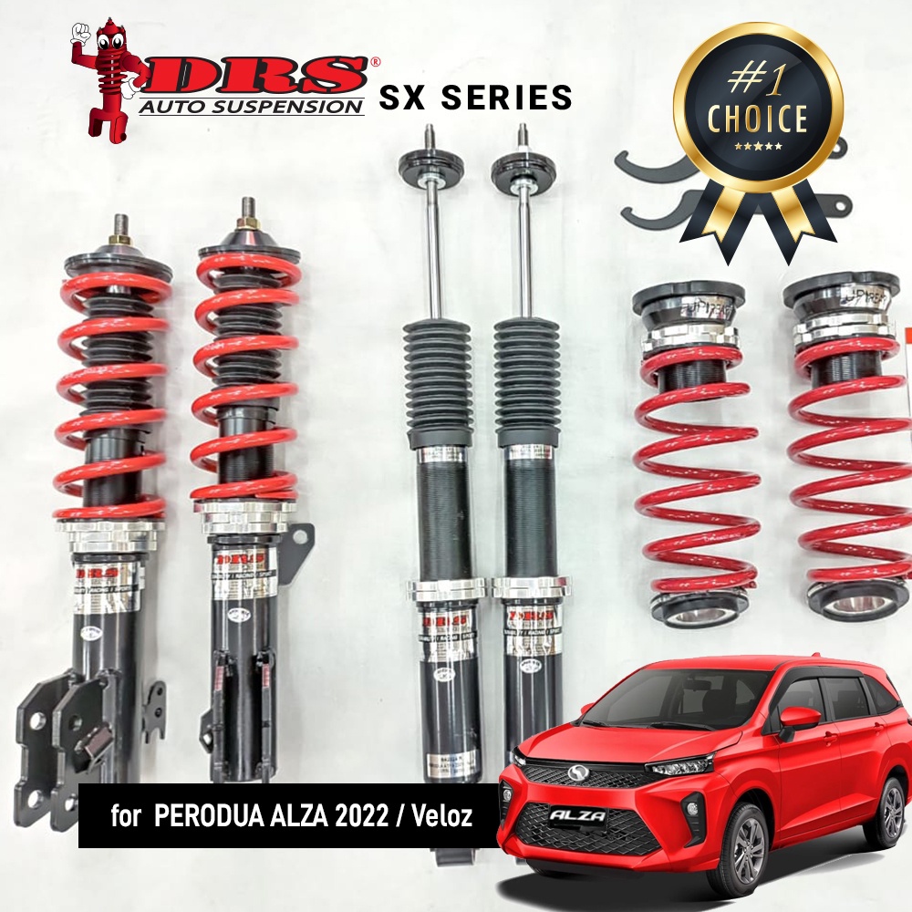 🔥DRS High Low Body shift Adjustable Absorber / Suspension Perodua New ...
