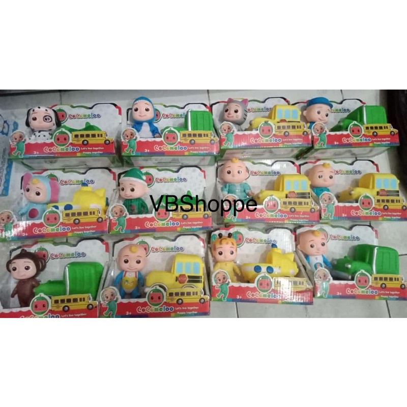 Coco melon doll set premium vinyl figure cocomelon Rubber baby doll ...