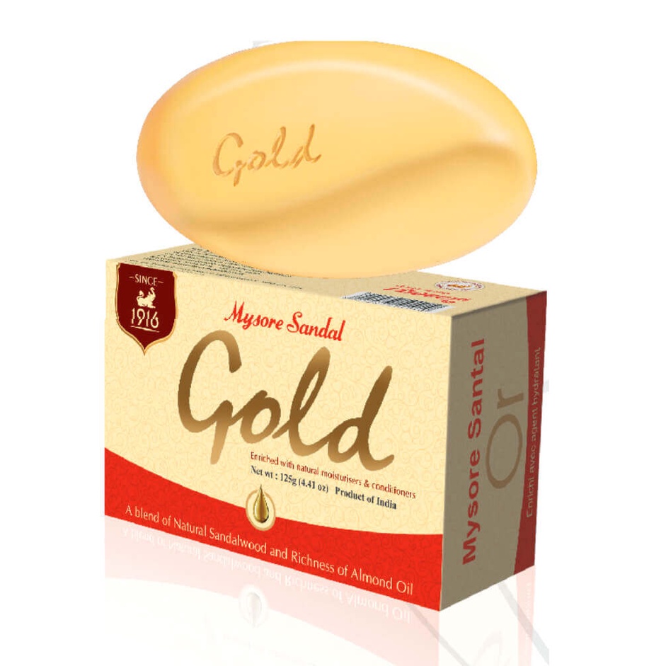 Mysore Sandal Gold Soap - 125g | Shopee Malaysia