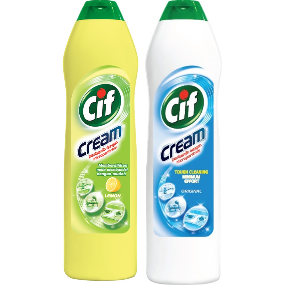 CIF Multi Surface Cleaner Cream 500ml (Lemon, Original) | Shopee Malaysia