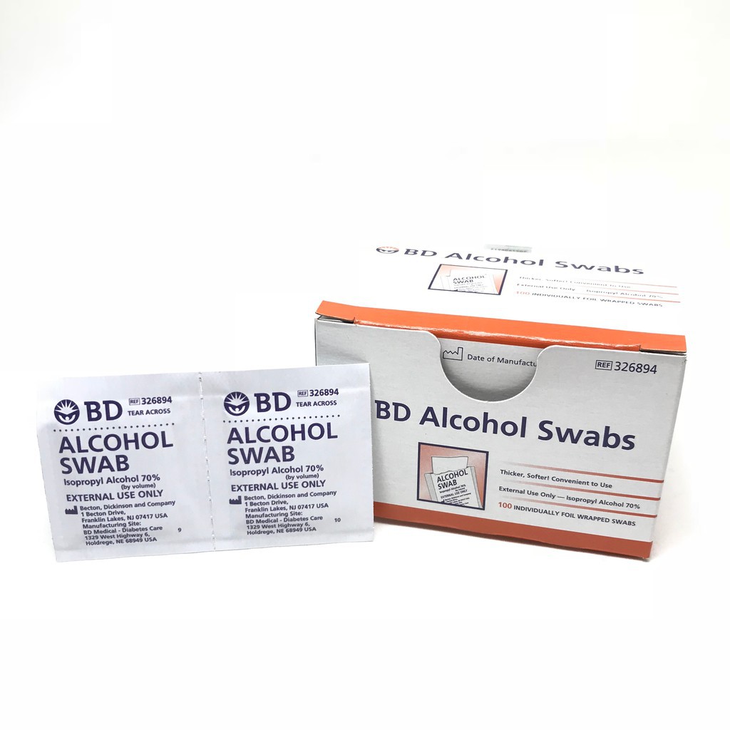 BD Alcohol Swab 100 s Shopee Malaysia
