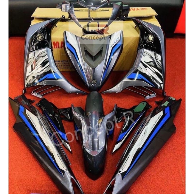 COVER SET LC135 V3/V4/V5/V6/V7 HLY 100% ORIGINAL HONG LEONG YAMAHA ...