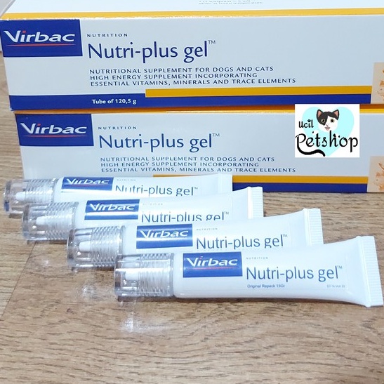 Virbac Nutri-Plus Gel Nutriplus Gel Vitamin & Dog & Cat Supplement ...