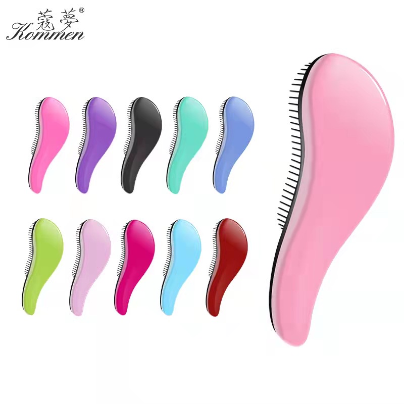 魔法梳子Ready stock ‼️‼️ Magic Handle Tangle Detangling Comb Anti-static ...