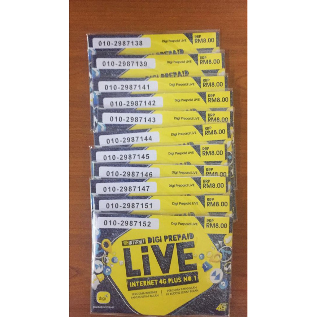 Digi Prepaid Live Internet Simcard | Shopee Malaysia