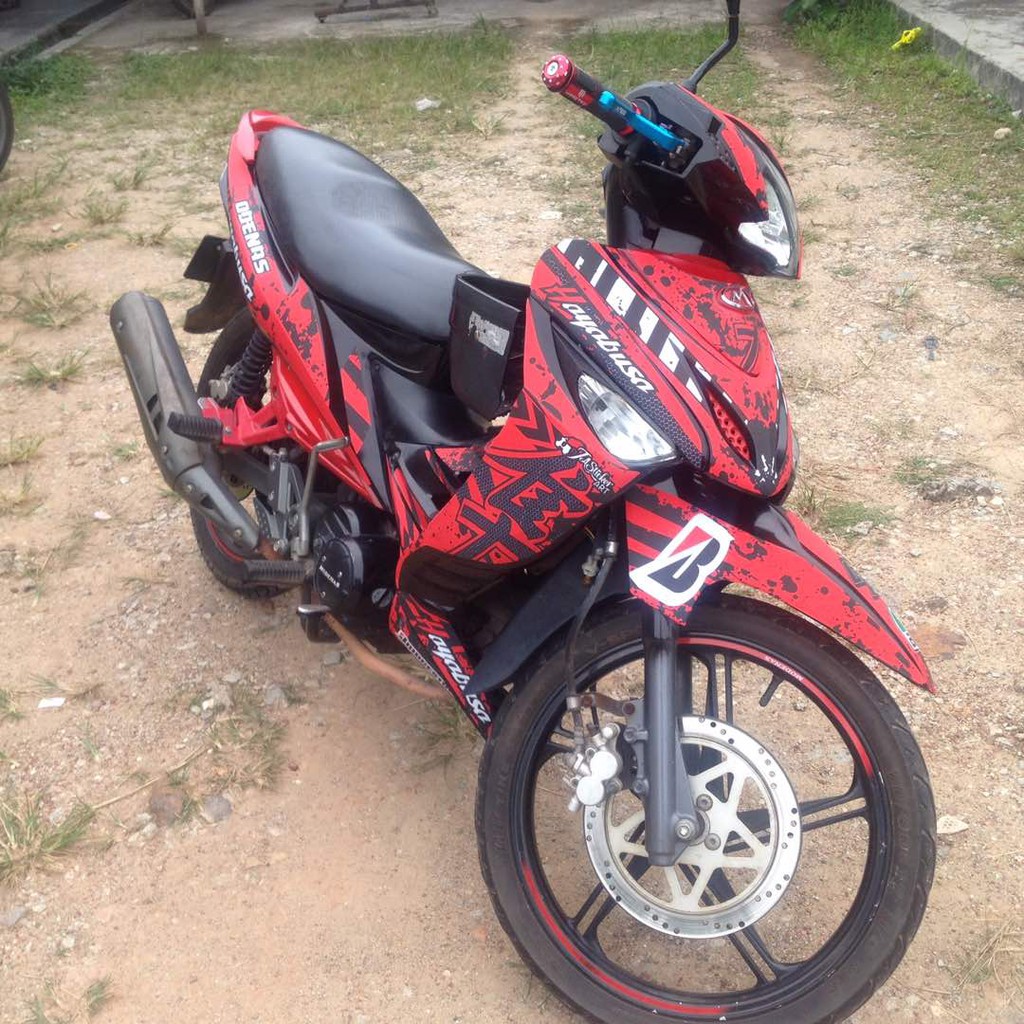MOTOR STICKER GT128 MODENAS FULL BODY | Shopee Malaysia