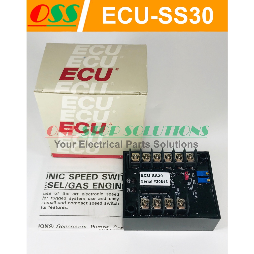 Engine SPEED SWITCH ECU-SS30 Or OVERSPEED PROTECTION ECUSS30 | Shopee Malaysia