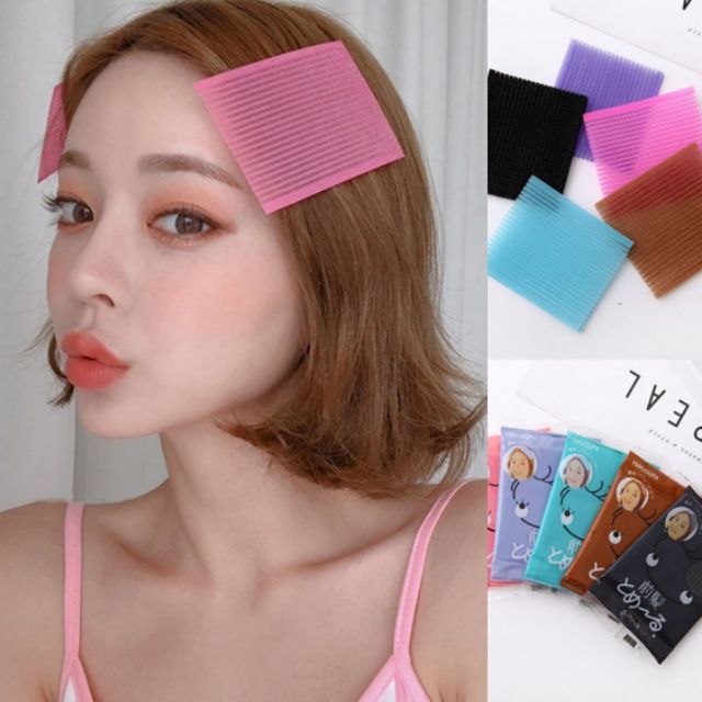 Hair Sticker Clip Bangs 2pcs Front Hair Holder Hair tap Makeup Hair ...