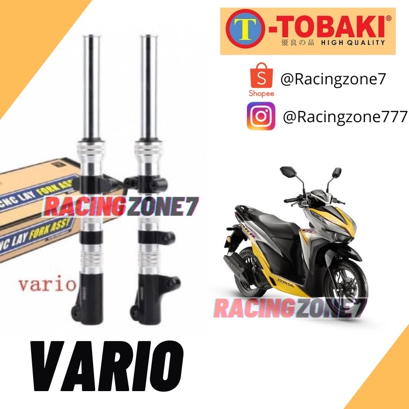 ORIGINAL TOBAKI CNC LAY FORK/ LC135 4S 5S / Y15 Y16 SRL110/SRL115 Fi/ LC135/ EX5/Wave125 RS150 ...