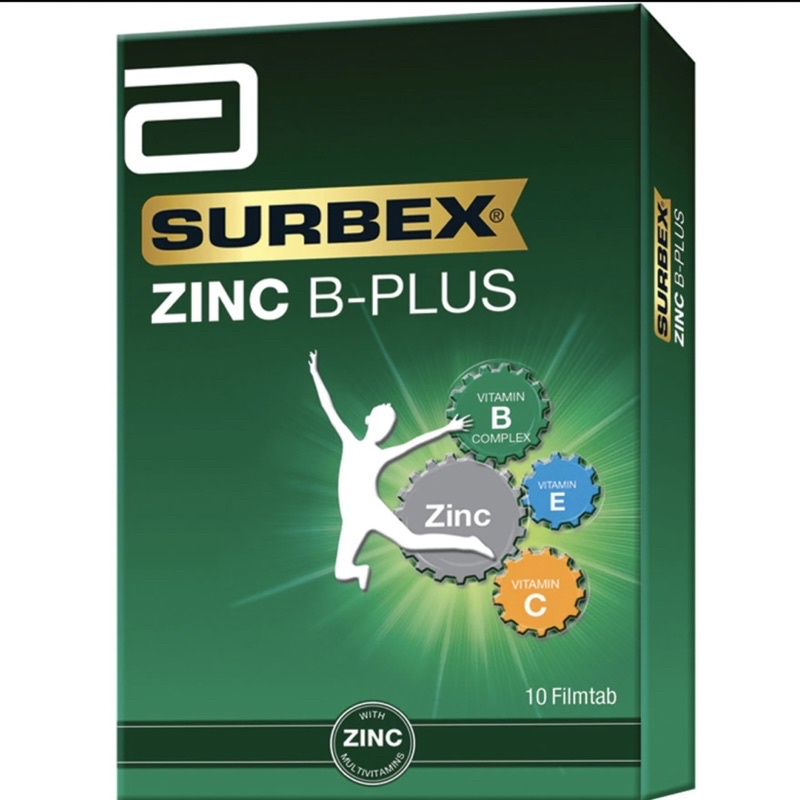 Surbex Zinc B-Plus (10s) (With Free Gift) | Shopee Malaysia