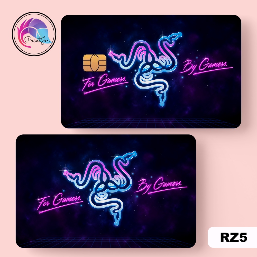 RAZER (Series 1)- ATM, Bank Card & Touch N Go and Access Sticker Cover ...