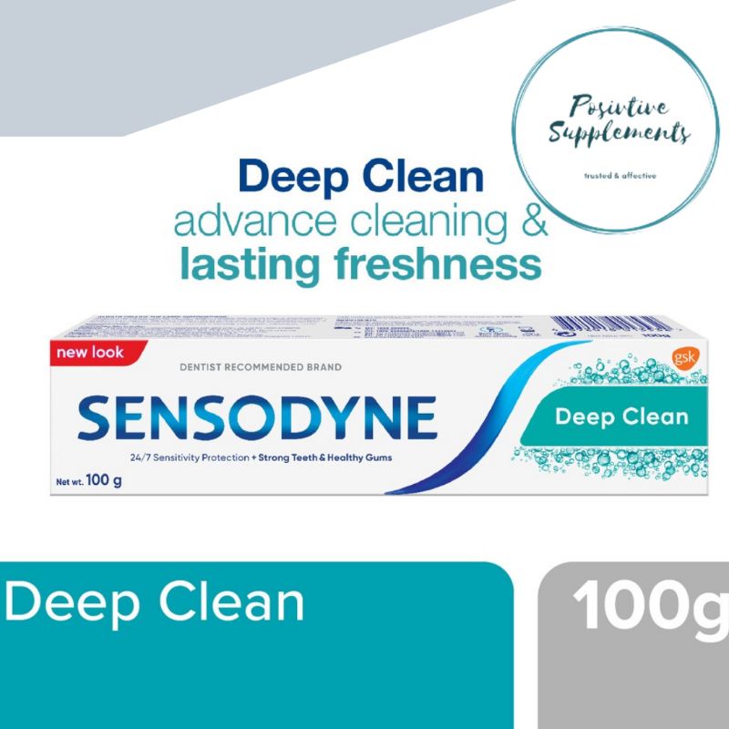 SENSODYNE DEEP CLEAN 100G | Shopee Malaysia