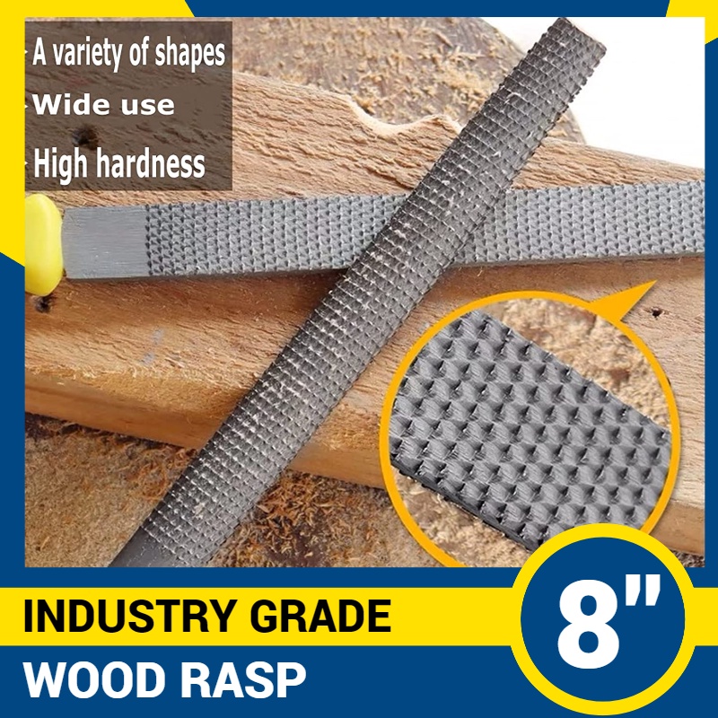 Remax Wood Rasp File 8 inch Wood File Woodworking Files, Round, Half ...