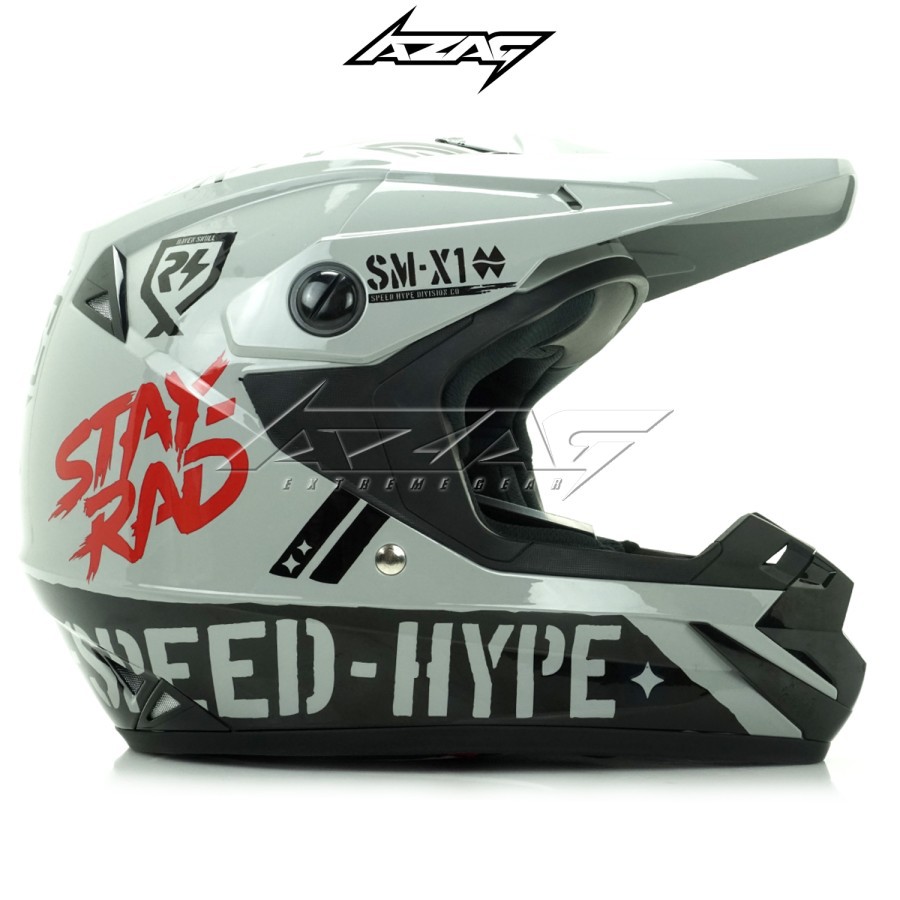 Rsv ORCA ESQUELETO LIMITED EDITION SERIES Helmet - GREY | Shopee Malaysia