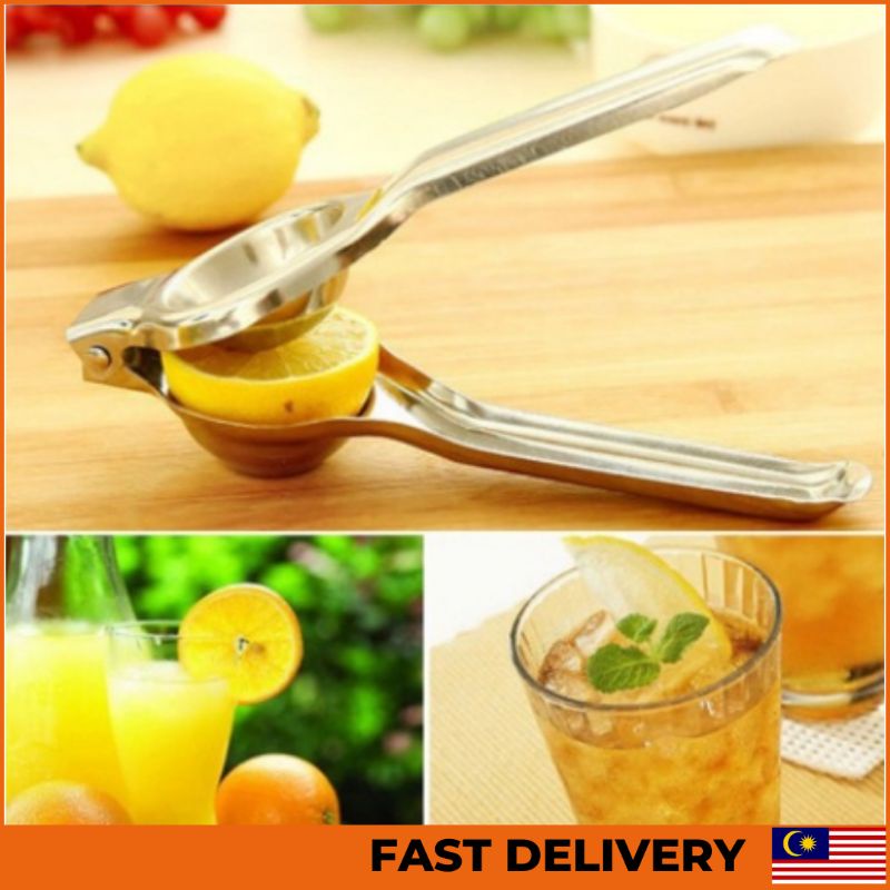 Pemerah Buah Lemon Squeezer Manual Stainless Steel Lemon Hand Press ...