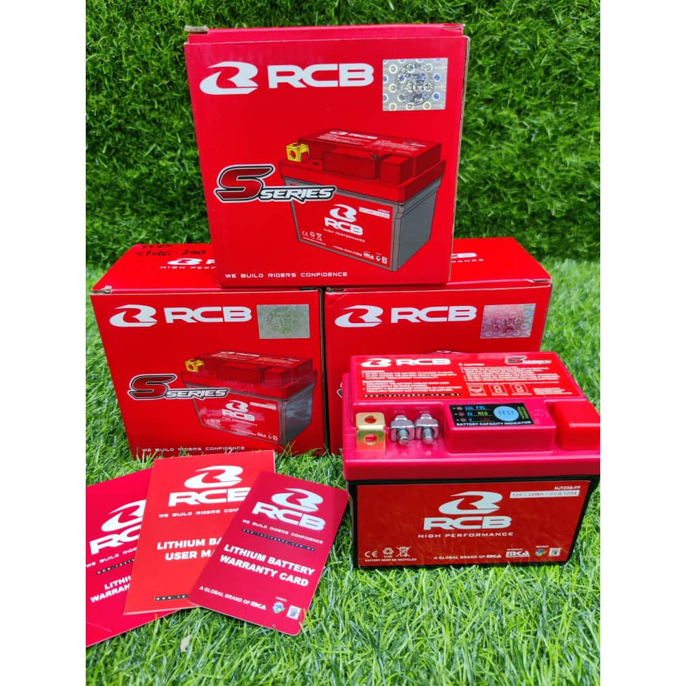RCB RACING BOY YTZ5 YTZ7S Y15 Y16ZR RS150 RSX NVX LITHIUM BATTERY ...