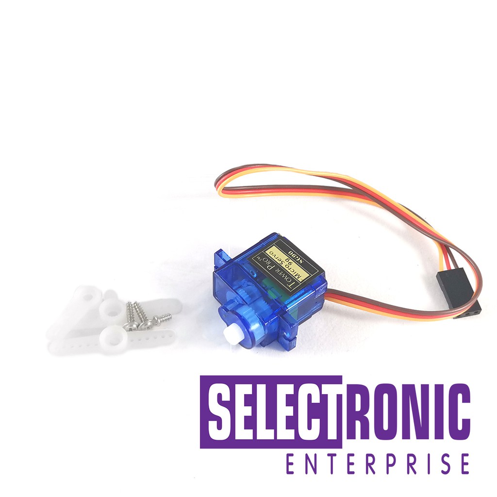 [Ready Stock] SG90 Servo Motor 180 Degrees for Arduino | Shopee Malaysia