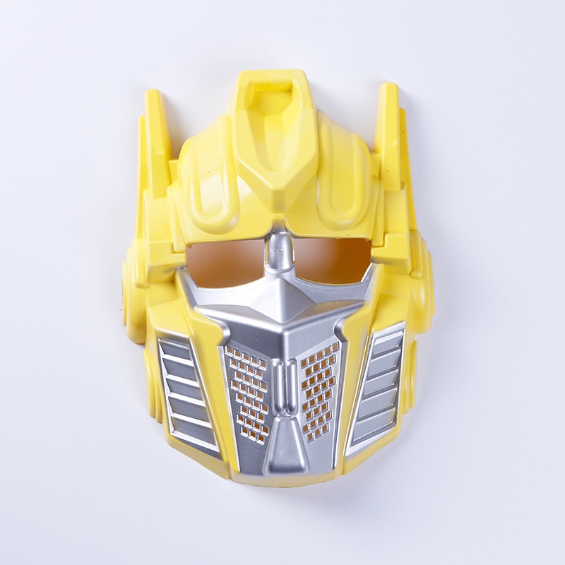 Party Dress Up Toy Mask Topeng Transformer Yellow | Shopee Malaysia