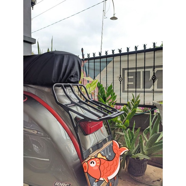 HITAM Vespa Minimalist BACKRACK BACKRACK Rack VESPA SUPER SPRINT PX ...