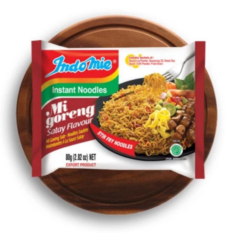 Indomie Goreng Satay Flavor, old variant, Satay Flavor edition imported ...
