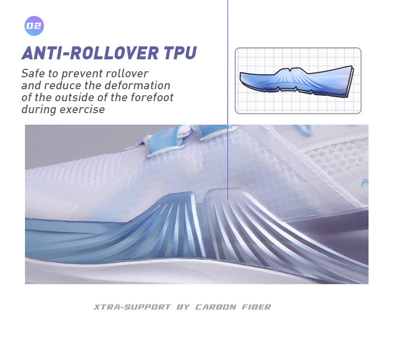 XTEP Lin Shuhao 2nd Generation Carbon Board Basketball Shoes | Shopee ...