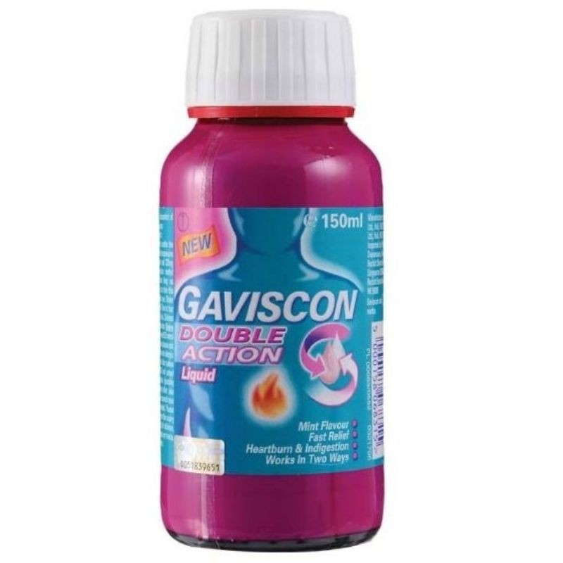 Gaviscon Double Action Liquid 150mlEXP 2/2026) | Shopee Malaysia
