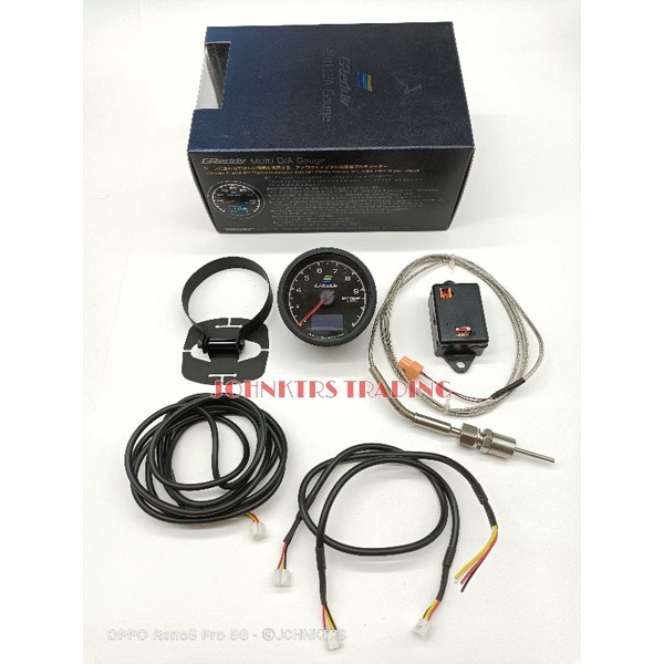 WATER TEMP METER GREDDY 7CLR SIAP BACAAN BATERI UPGRADE 10 MODE START ...