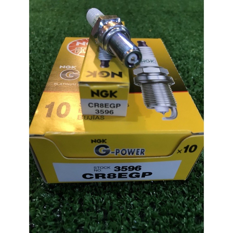 CR8EGP G POWER NGK SPARK PLUG **100% ORIGINAL NGK** Y15ZR*FZ150*R25*EGO ...