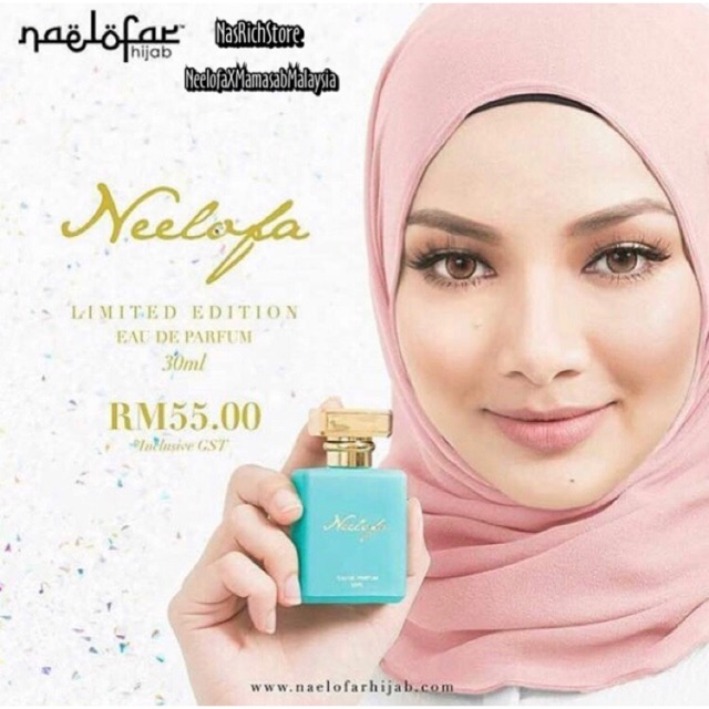 PERFUME NAELOFAR ( NEELOFA ) LIMITED EDITION EDP | Shopee Malaysia