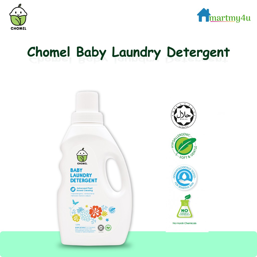 BABY LAUNDRY DETERGENT 1 LITRE TWIN PACK / 1 PACK CHOMEL | Shopee Malaysia