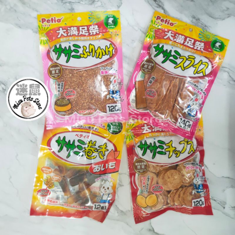 [迷鼠] Petio Jepun Dog Snack Chicken Butyl Chicken Meat Potato Chicken ...