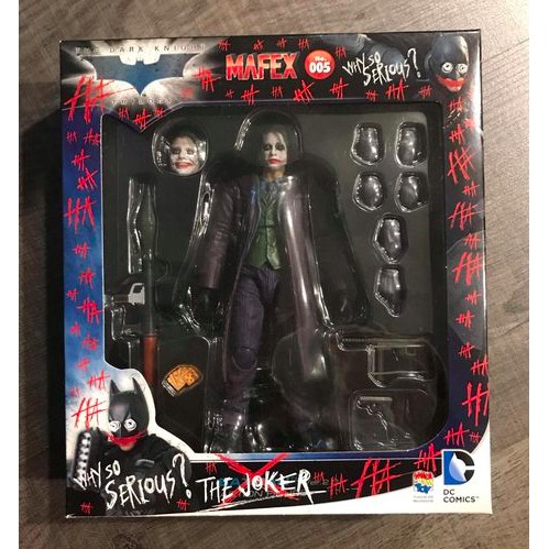 Medicom Mafex 005 Dark Knight Trilogy The Joker Action Figure | Shopee ...