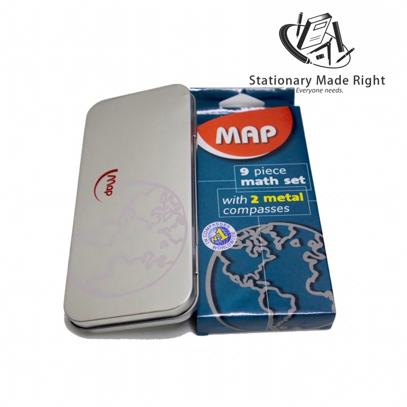 GEOMETRY SET “9 Piece” (MATH SET) | Shopee Malaysia