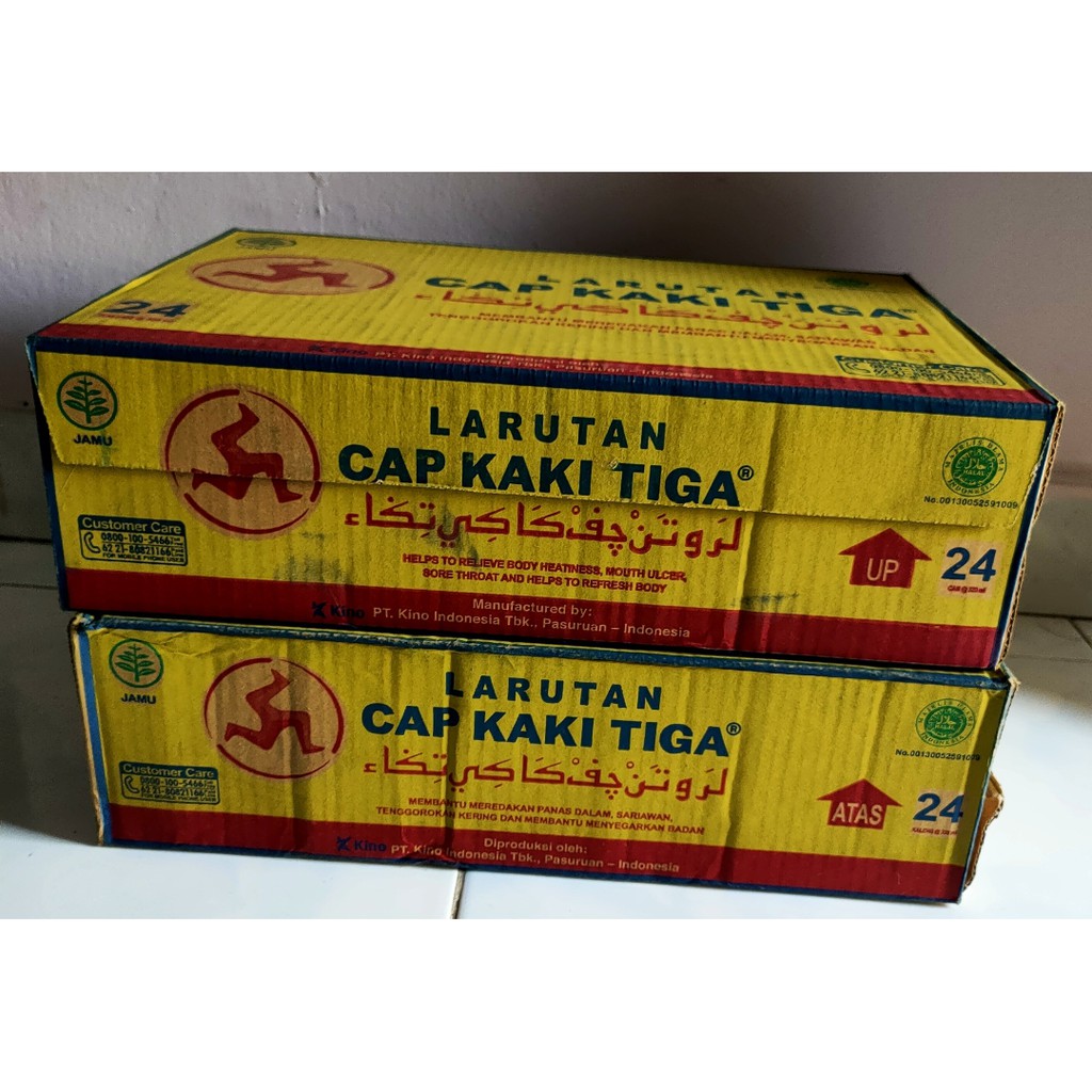 Larutan Cap Kaki Tiga 24 X 320ml ( 1 CARTON) | Shopee Malaysia