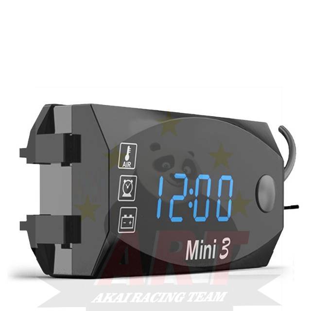 Volt Meter 3in1 Ampere Meter for Temperature and Clock, Original Imported Quality | Shopee Malaysia