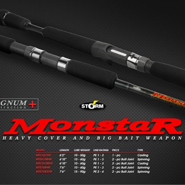 Storm Monstar Spinning Rod (Jigging Rod) | Shopee Malaysia