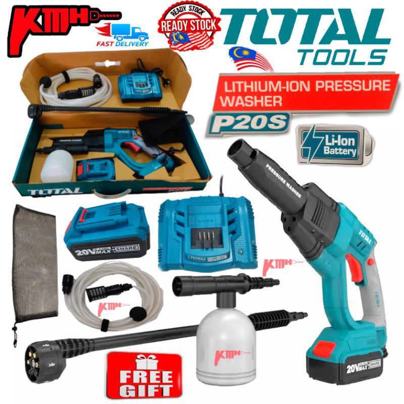 [ NEW ARRIVAL] **💞🇲🇾🇲🇾**TOTALCORDLESS WATER JET/TOTAL Li-ion Pressure ...