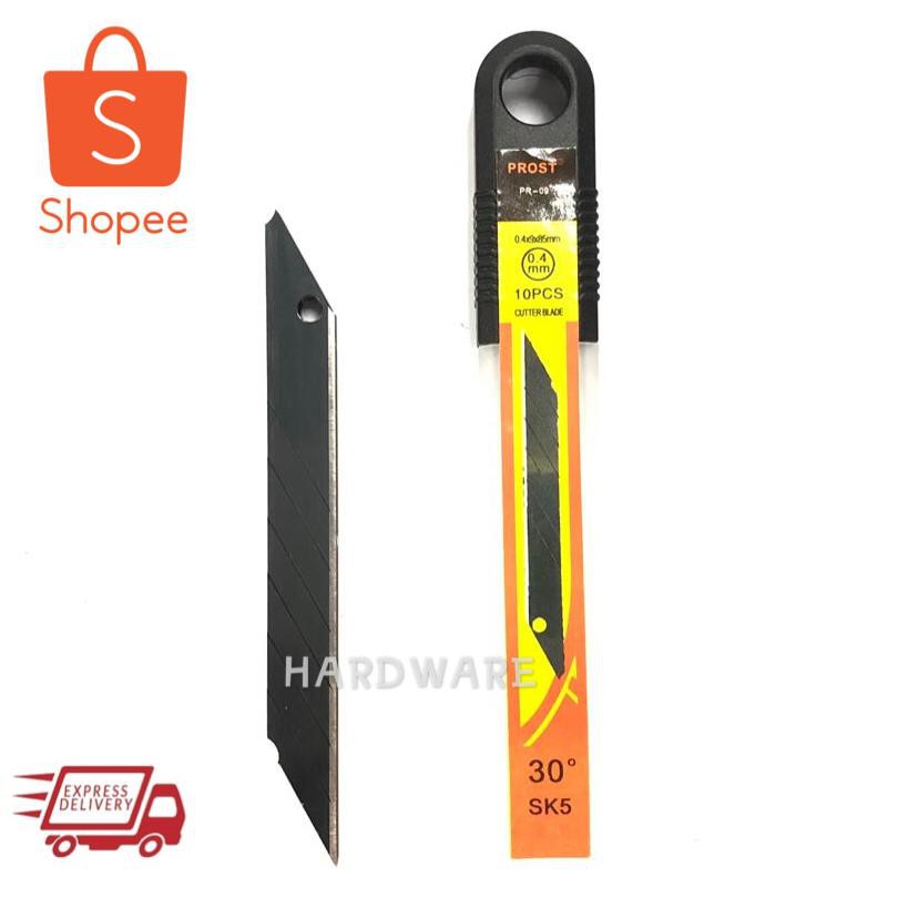 9mm Prost Precision Titanium Utility Knife/tinted Cutter knife sharp ...