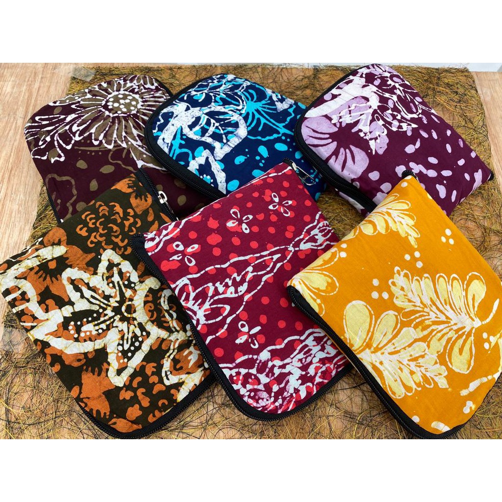 Ready Stock - Colorful Foldable Batik Recycle Bag * Small Size | Shopee ...