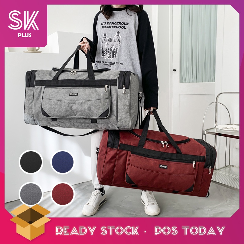 SKPLUS Large Capacity Horizontal Square Travel Bag Nylon Waterproof ...
