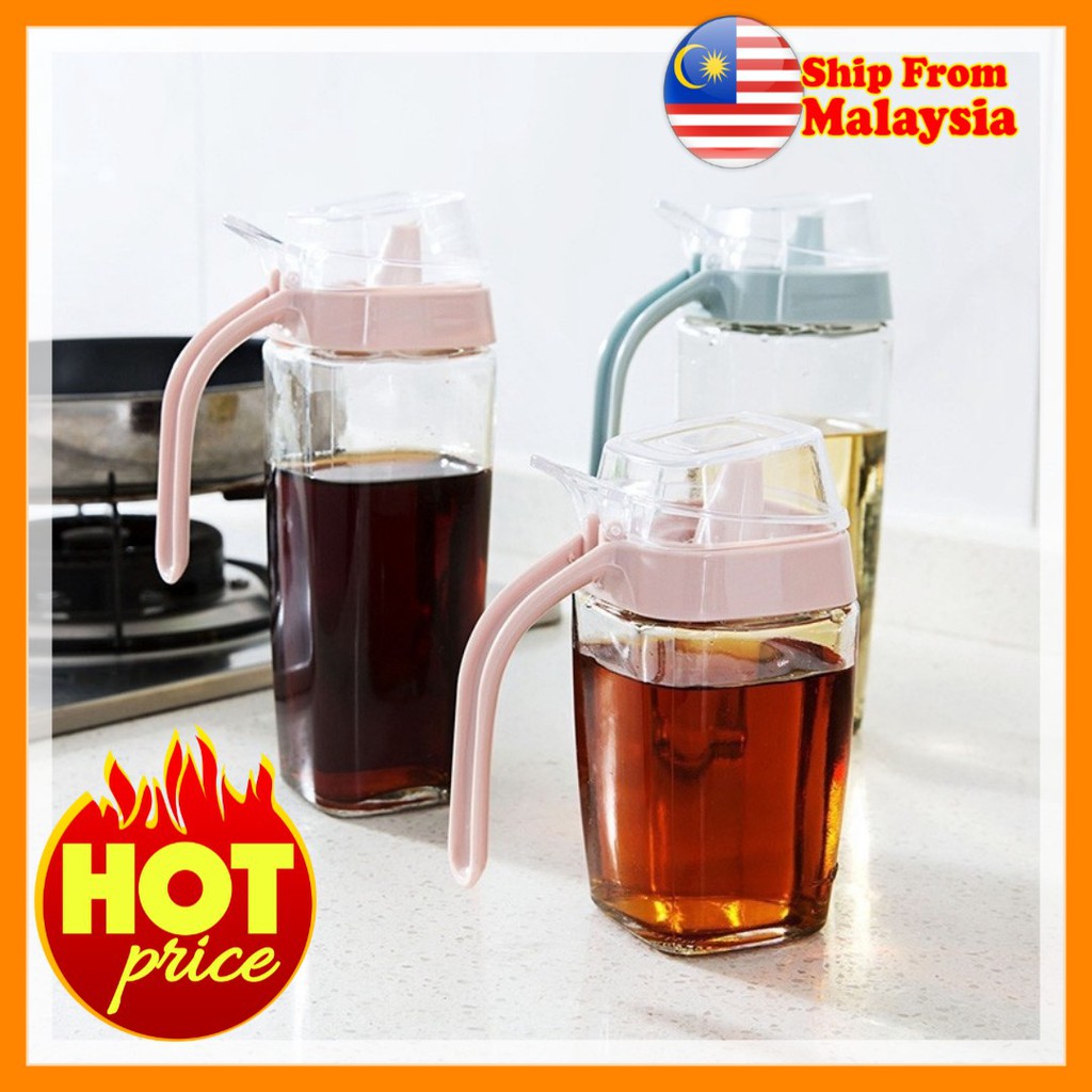 🔥HOT SALES🔥LARGE 550ML COOKING OIL STORAGE, SEASONING DISPENSER, BOTTLE ...