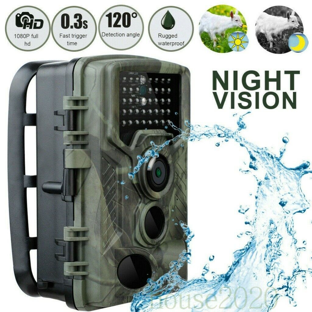 20MP Hunting Camera Outdoor Waterproof Night View Wildlife infrared ...
