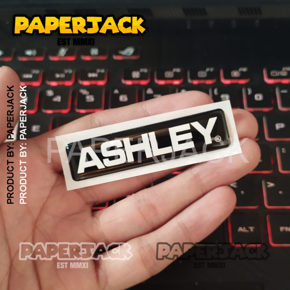 Ashley STICKER embossed SOUND AUDIO STICKER FLEXIBLE 3D BOX SHAPE SIZE ...