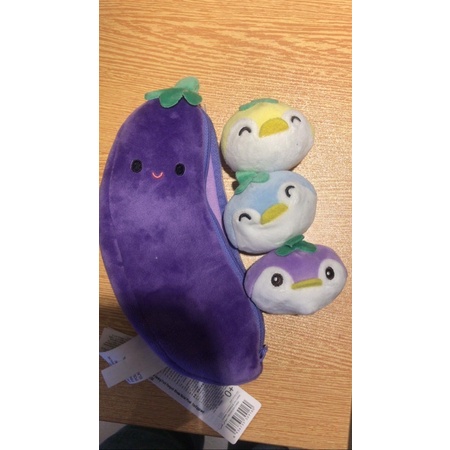 Miniso Cute Eggplant Doll/Banana Stuffed Penguin | Shopee Malaysia