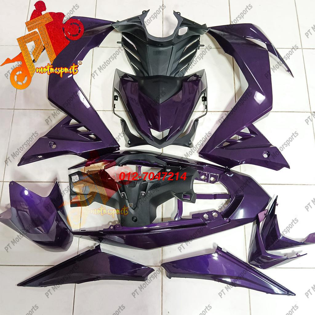 Honda RS 150 V1 V2 Purple Ysuku Special Stock Cover Set Body Set Rs150 Kosong | Shopee Malaysia